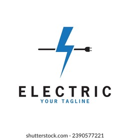 Power Line Repair Logo Design Lineman Stock Vector (Royalty Free ...
