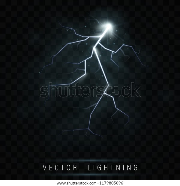 Lightning Flash Bolt Lightning Magic Bright Stock Vector (Royalty Free ...