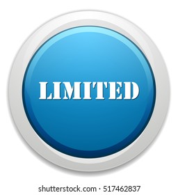 Limited Button Stock Vector (Royalty Free) 517462837 | Shutterstock