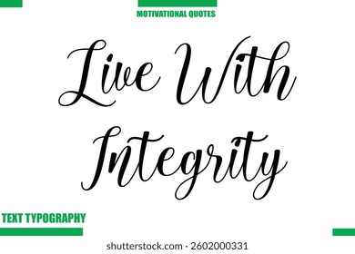 2+ Thousand Integrity Poster Royalty-Free Images, Stock Photos ...