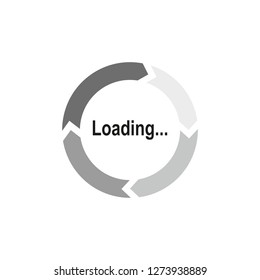 Loading Icon Symbol Stock Vector (Royalty Free) 1273938889 | Shutterstock