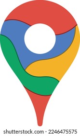 Localization Creative Pointer Maps Vector Stock Vector (Royalty Free) 2246475575 | Shutterstock