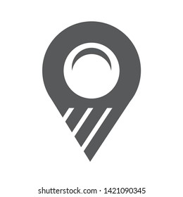 Location Icon Vector Map Mark Symbol: เวกเตอร์สต็อก (ปลอดค่าลิขสิทธิ์ ...