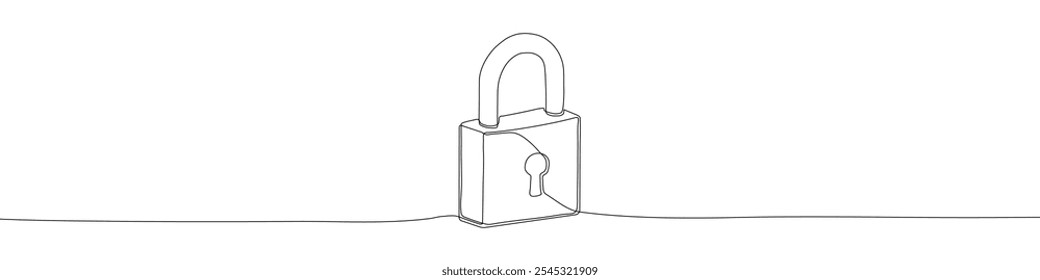 Keyhole Line Drawing Photos, Images and Pictures
