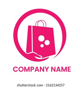 Unique Shopping Retail Logo Template Stock Vector (Royalty Free ...