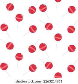 Lollipop Seamless Pattern Background Texture Stock Vector (Royalty Free ...