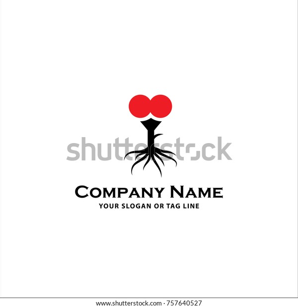Love Root Logo Vector Stock Vector (Royalty Free) 757640527 | Shutterstock