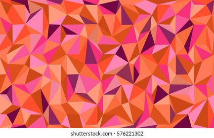 Low Poly Red Abstract Background Curve Stock Vector (Royalty Free ...