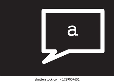 Lowercase Letter Vector Image Stock Vector (Royalty Free) 1729009651 ...