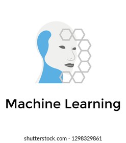 Machine Learning Concept Coding: vector de stock (libre de regalías ...