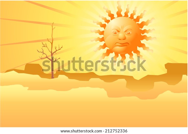 Mad Summer Sun Vector Stock Vector (Royalty Free) 212752336 | Shutterstock