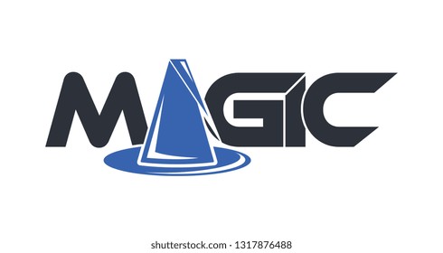 Magic Logo Vector Logotype Stock Vector (Royalty Free) 1317876488 ...
