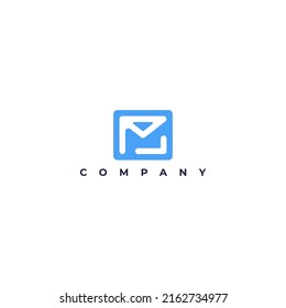 Mail Logo Vector Icon Illustrator Design Stock Vector (Royalty Free ...