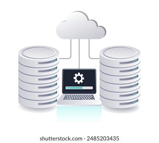 End Point Data Security Cloud Server Stock Vector (Royalty Free) 2443989875 | Shutterstock
