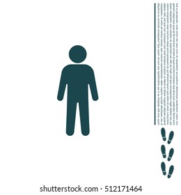 Tall Man Scale Icon Vector Illustrationeps Stock Vector (Royalty Free ...
