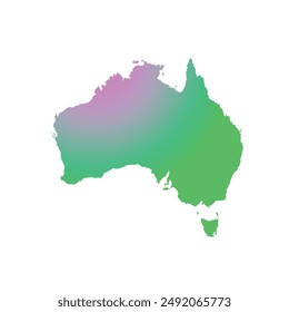 Map Australian Sign Silhouette World Map Stock Vector (Royalty Free ...