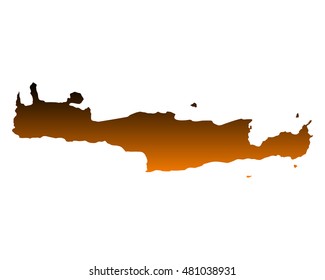 1,259 Vector Crete Map Images, Stock Photos & Vectors | Shutterstock