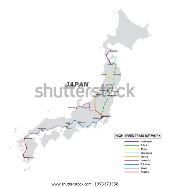 953 imágenes de Japan railway map - Imágenes, fotos y vectores de stock ...