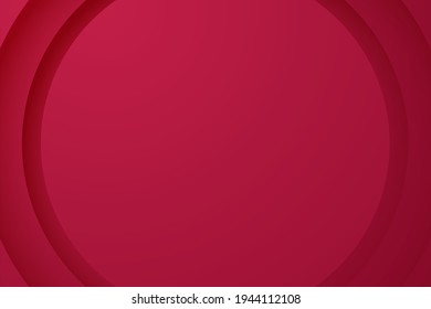 Red Backgrounds Abstract 3d Circle Papercut Stock Vector (Royalty Free) 1947275263 | Shutterstock