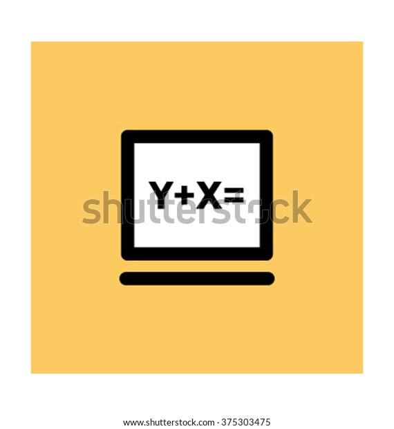 Math Sum Vector Illustration Stock Vector (Royalty Free) 375303475 ...