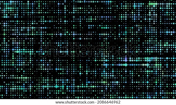 Matrix On Vector Background Binary Code Stock Vector (Royalty Free ...