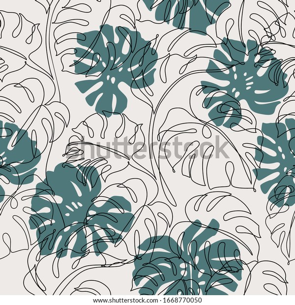 Jungle Print One Color Photos and Images