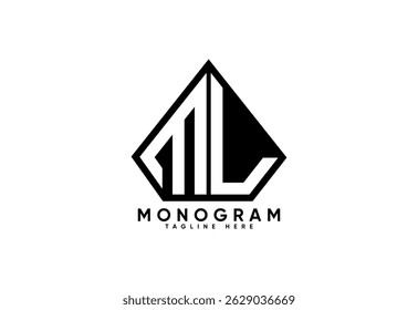 3+ Thousand Ml Monogram Letter Royalty-Free Images, Stock Photos ...