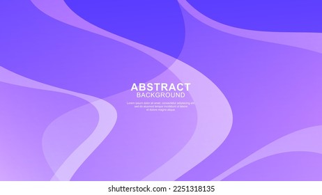 Modern Curve Style Background Design Vibrant Stock Vector (Royalty Free ...