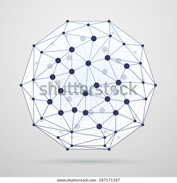 Molecules Circle Stock Vector (Royalty Free) 187171187 | Shutterstock