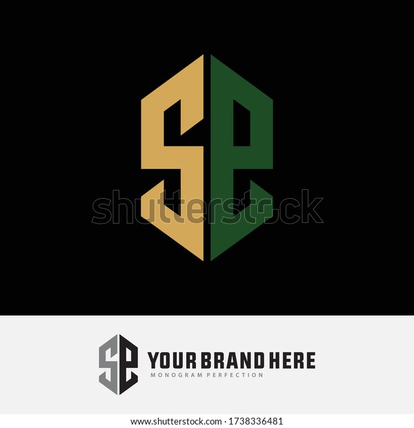 Monogram Logo Letter S E Se Stock Vector (Royalty Free) 1738336481 ...