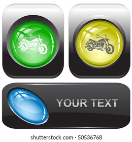 Motorcycle Vector Internet Buttons Stock Vector (Royalty Free) 50536768 ...