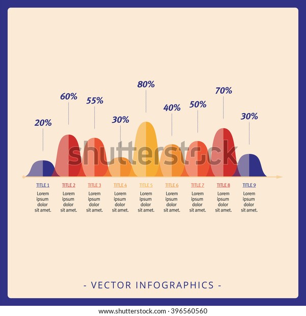 Mountain Data Chart Template 2 Stock Vector (Royalty Free) 396560560 ...