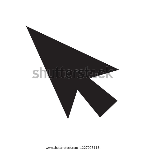 Mouse Cursor Mouse Pointer Icon Trendy Stock Vector (Royalty Free ...