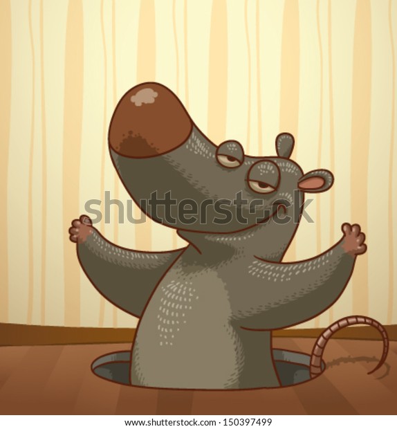 Mouse Hole Vector Stock Vector (Royalty Free) 150397499 | Shutterstock