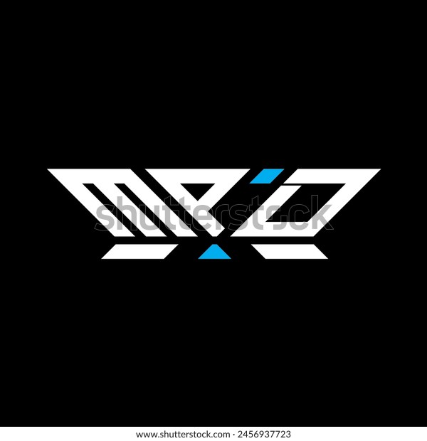 Mpd Letter Logo Vector Design Mpd Stock Vector (Royalty Free ...