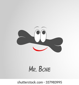 Mr Bone Vector Illustration Stock Vector (Royalty Free) 337983995 ...