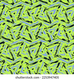 Multicolor Splatter Textured Zigzag Pattern Stock Vector (Royalty Free) 2253947405 | Shutterstock