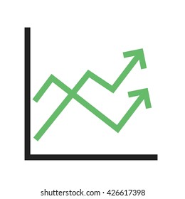 Multiple Line Graph Stock Vector (Royalty Free) 418536520 | Shutterstock