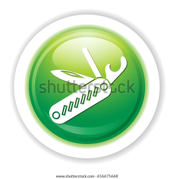 Multitool Knife Icon Stock Vector (Royalty Free) 656675668 | Shutterstock