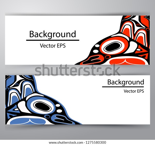 Native Header Invitation Vector Stock Vector (Royalty Free) 1275580300 ...