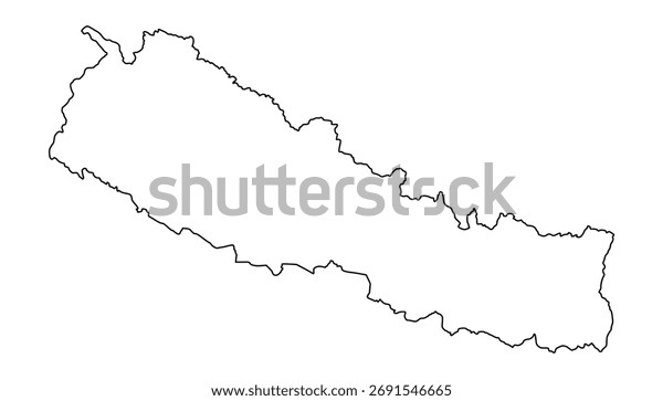 Nepal outline vector : résultats (3,8 mille) d’images libres de droits ...