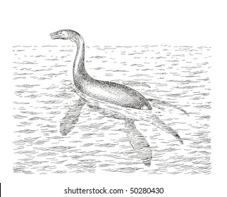 Nessy Vector Stock Vector (Royalty Free) 50280430 | Shutterstock