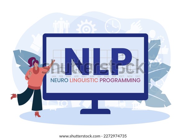 Neurolinguistic Programming Nlp Vector Illustration Concept Stock ...