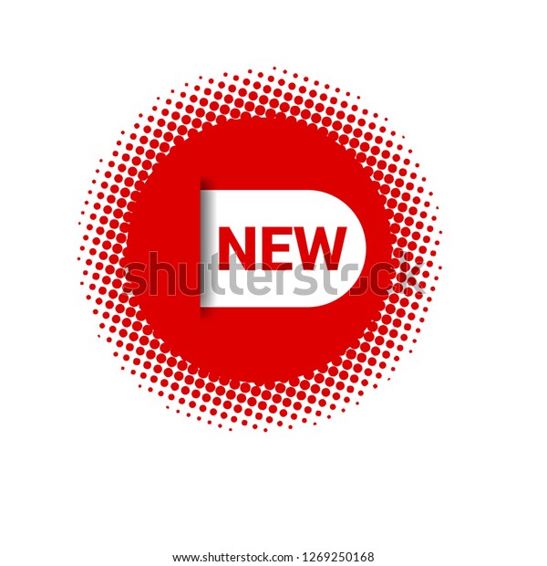 New Red Label Stock Vector (Royalty Free) 1269250168 | Shutterstock
