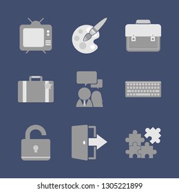 New Technologies Office Work Vector Icon Stock Vector (Royalty Free ...