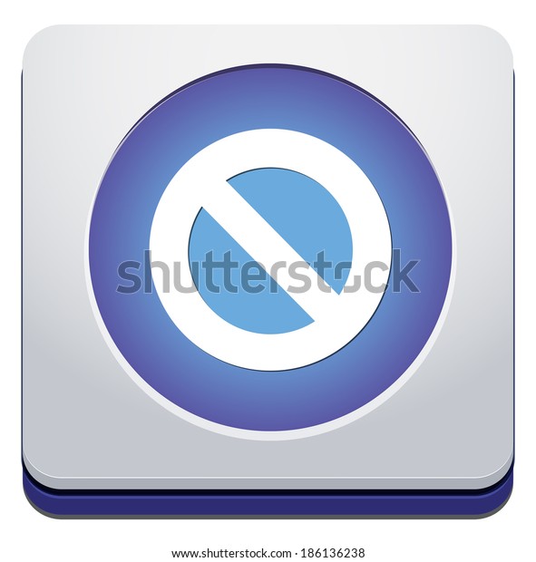 Not Allowed Sign Vector Stock Vector (Royalty Free) 186136238 ...