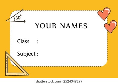 Popular Label Name Templates Design Layout Stock Vector (Royalty Free ...