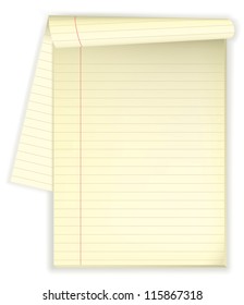 Notepad Stock Vector (Royalty Free) 115867318 | Shutterstock