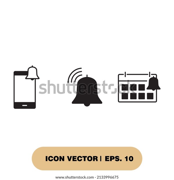Notification Icons Symbol Vector Elements Infographic Stock Vector ...