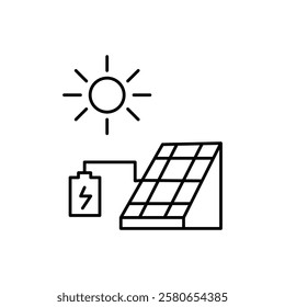 Off Grid Icon Vector Logo Set Stock Vector (Royalty Free) 2580654385 ...